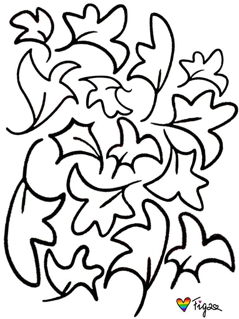 Heartstopper Leaves Template Printable Printable Leaves